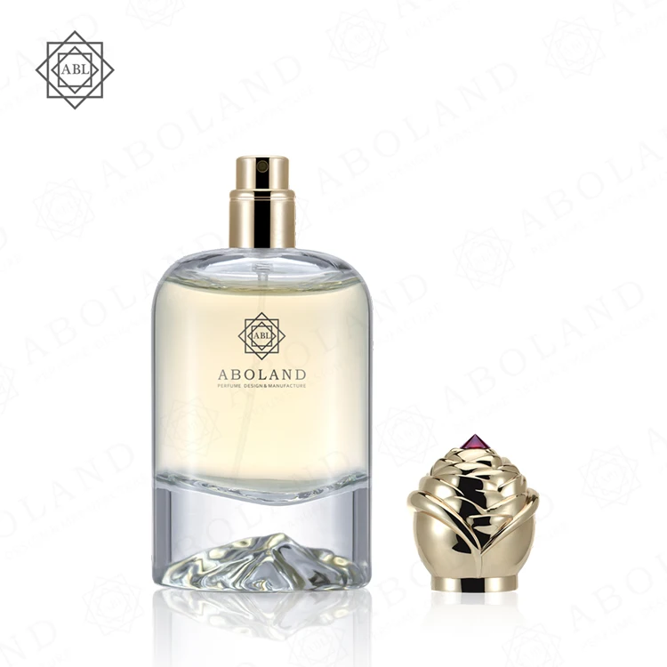 Custom Perfume Cap Flower Shaped Luxury Perfume Pump Sprayer