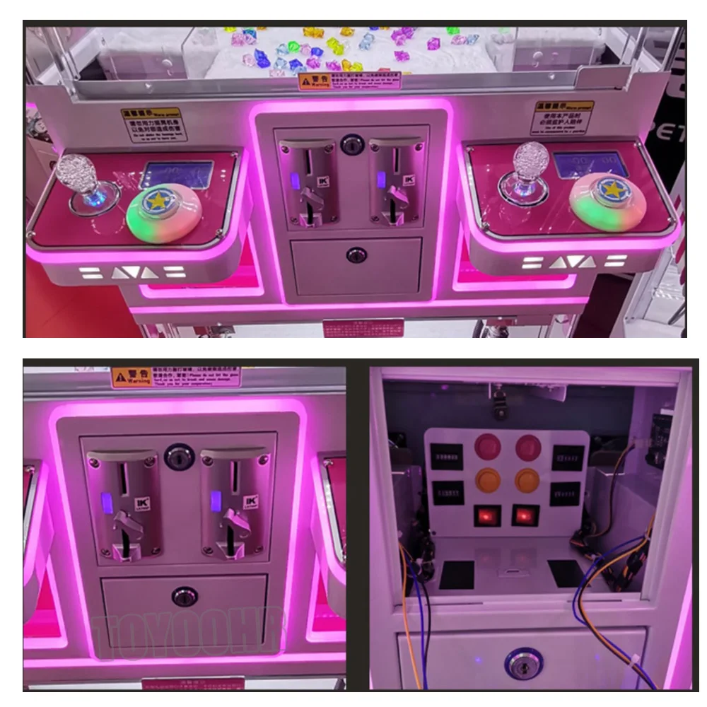 Wholesale Coin Operated Mini Luxury Golden House Arcade Crane Game ...