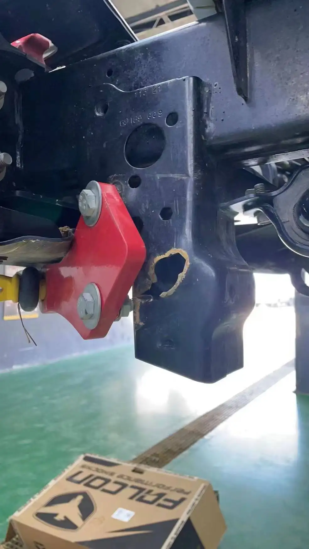 10mm Steel Front Bumper Reinforced Drag Hook For Wrangler Tenth ...