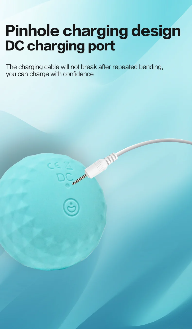 Dingfoo Strong Rechargeable G-sport Massage Mini Jump Egg Vibrator For ...