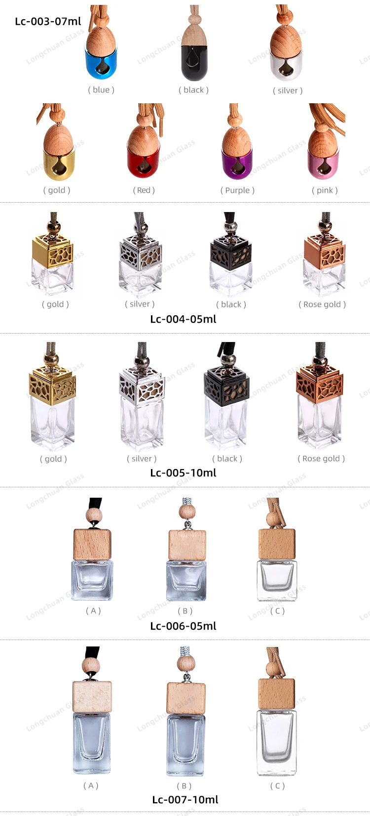 10ml Bullet Shape Bottle - Perfect for Car Perfume Diffusers
