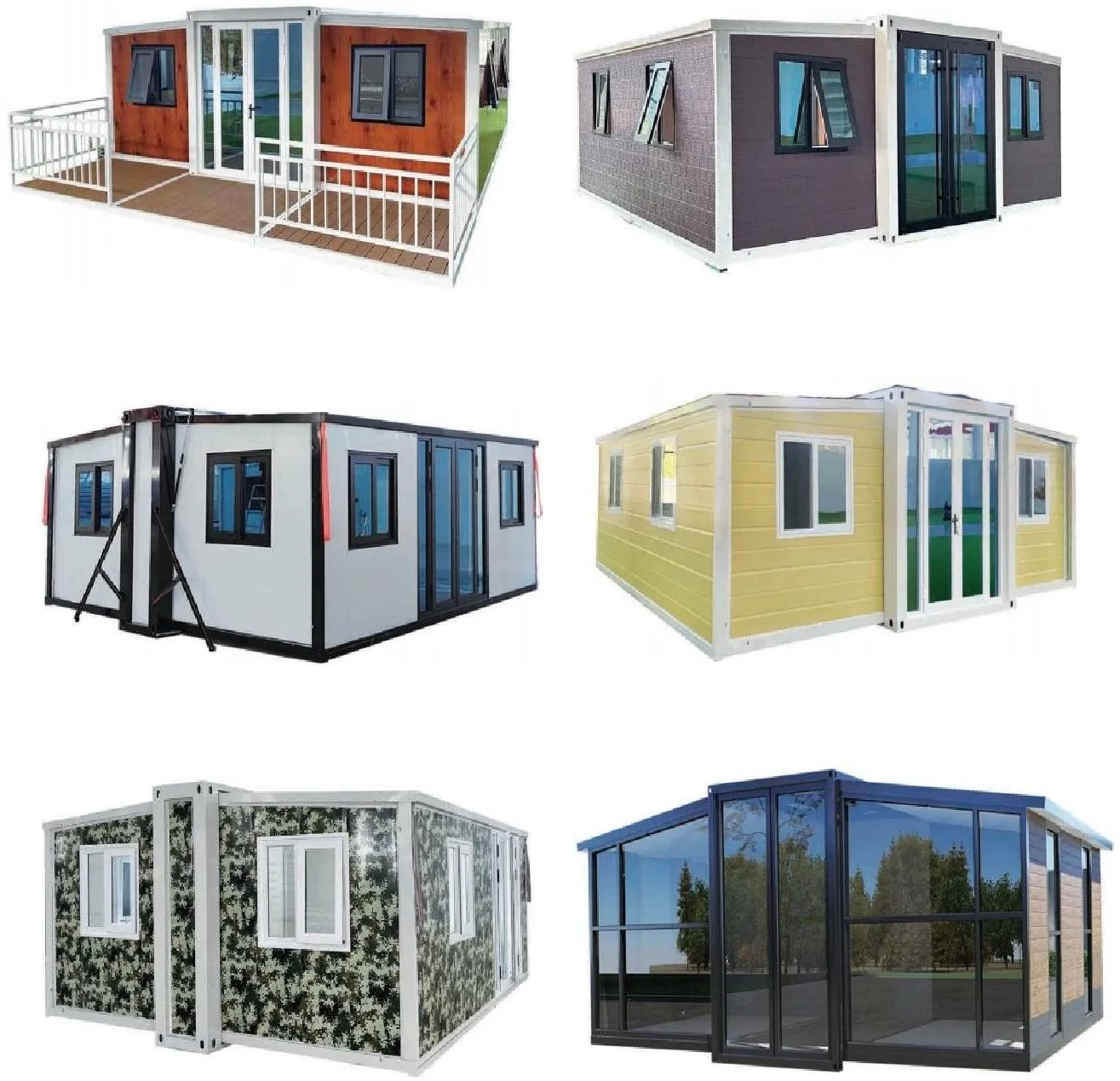 Alibaba.com: 20ft 40ft Expandable Folding Container House, 2 Bedrooms, Prefabricated Foldable ...