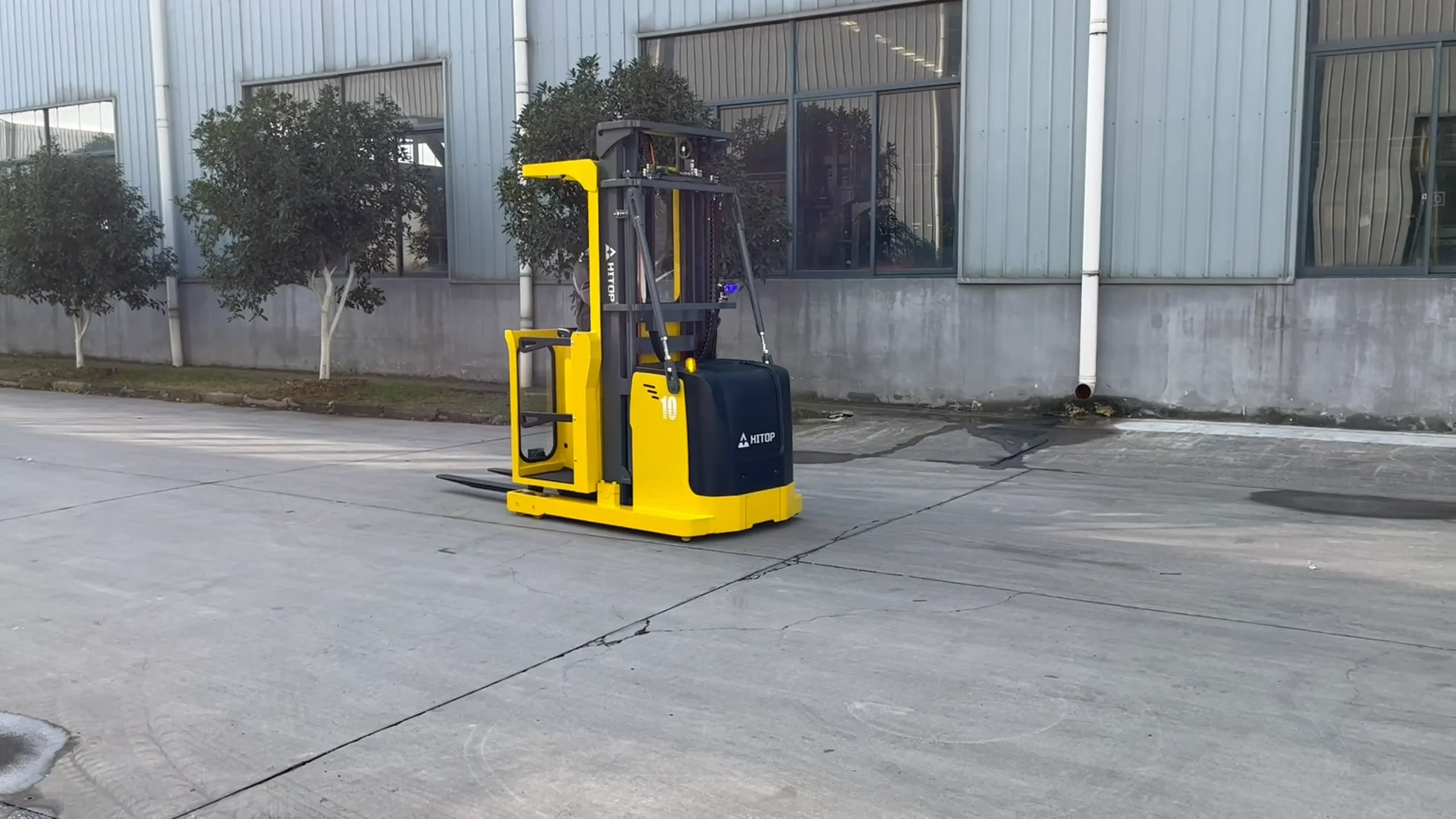 Hitop Battery Forklift Reach Truck 1ton 3ton 2.5ton 2 Ton 1.5ton ...