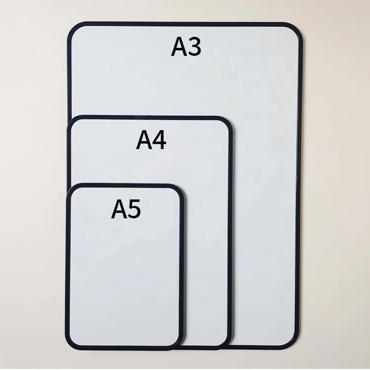A3 Size Magnetic Whiteboard Dry Erase White Boards Soft Home Office ...