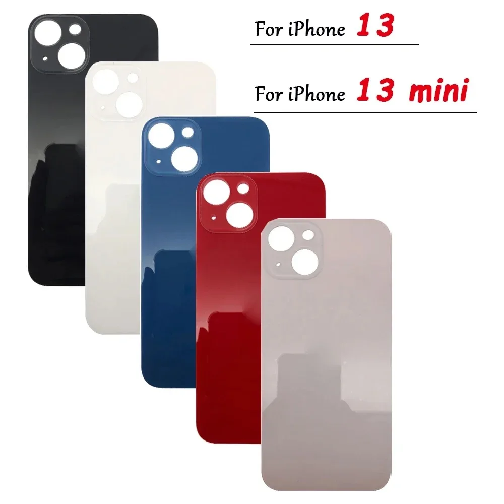Big Hole Back Cover Rear Glass for iPhone 8 XS XR 11 12 13 14 15 Series ...