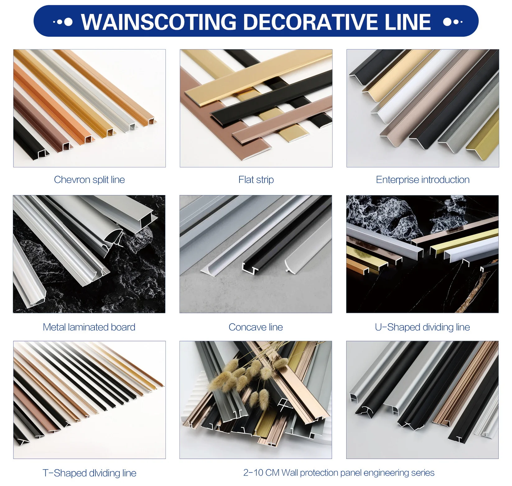 10cm/12cm/15cm Pvc Skirting Board Pvc Plinth Aluminium Skirting ...
