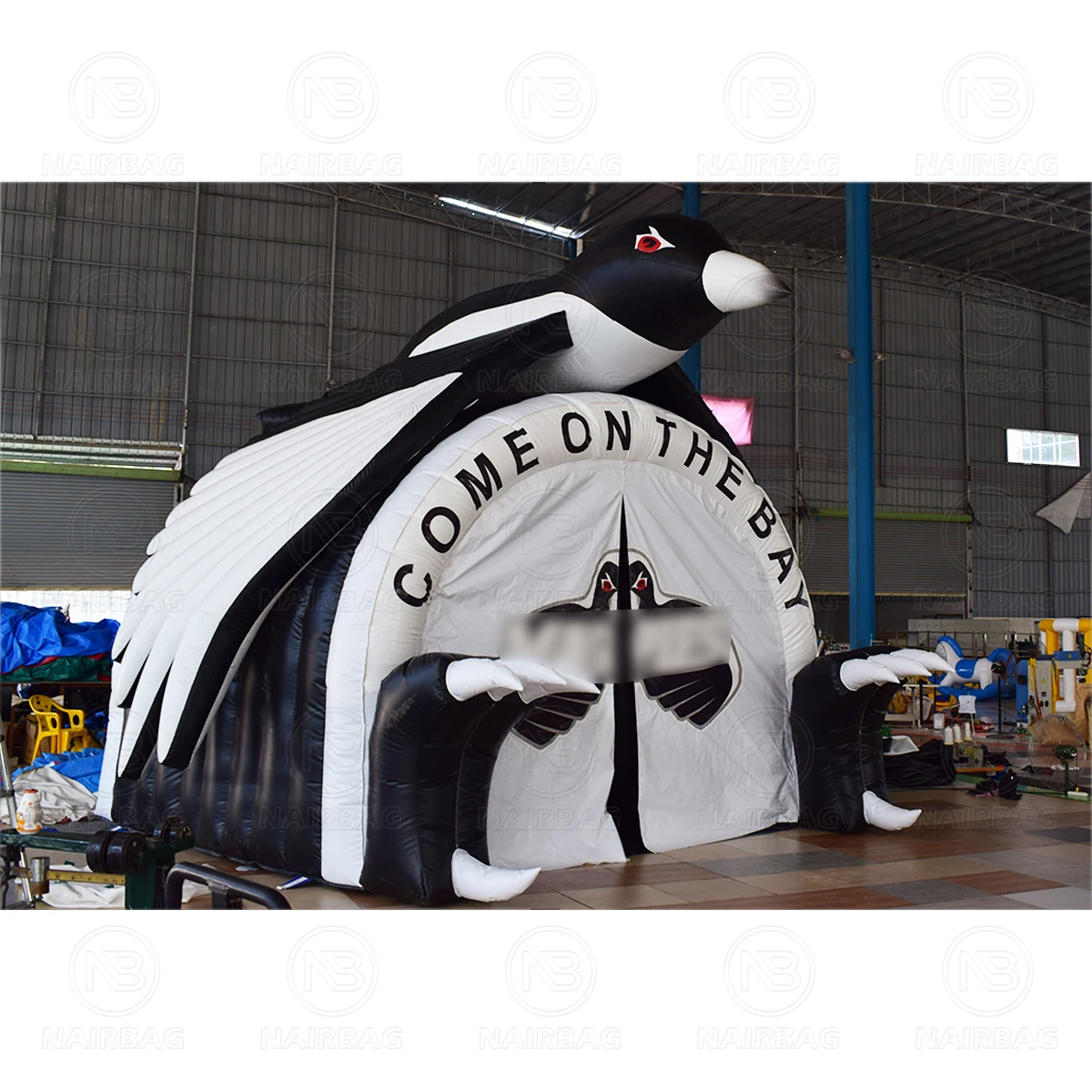 Tournament Inflatable Tunnel Inflatable Mascots Eagles, Tigers ...