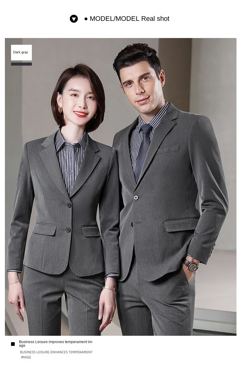 Professional Office Uniform for Business Career Fashion Durable Working ...
