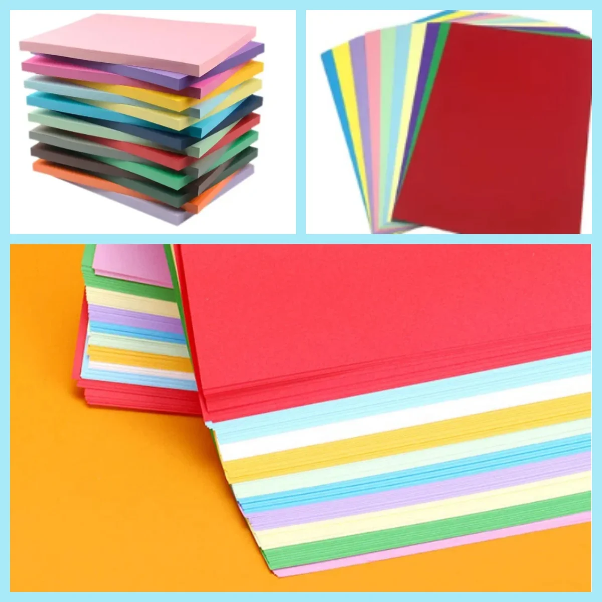 Paquete De Hojas De Colores A4 70-110gsm A4 Color Printer - Buy Fast 12 Color Photo Printer A4 ...