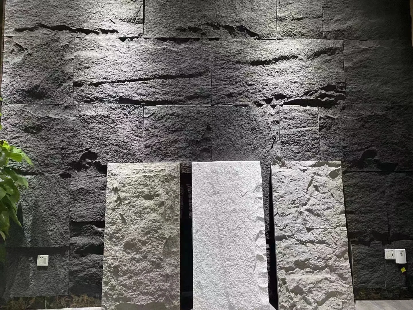 Alisba 3d Flexible Cladding Panel Lightweight Pu Stone For Interior ...