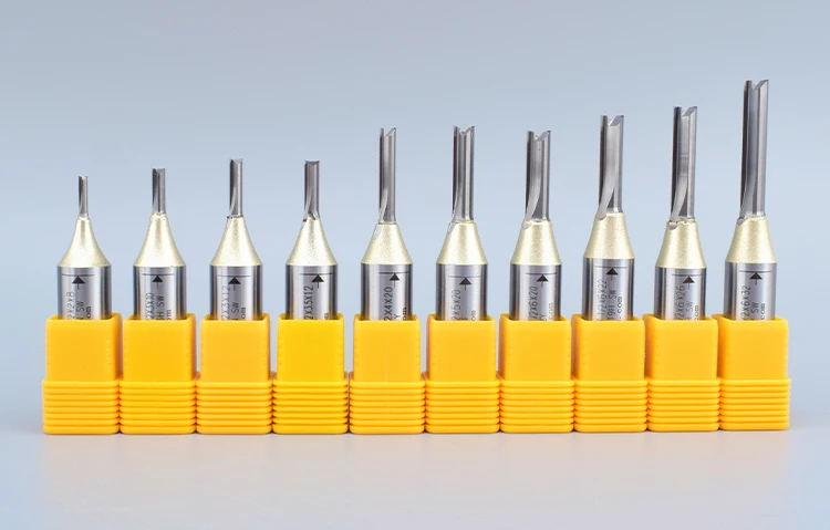 Arden 2 Flute Straight Router Bit with Chip Breaker - OEM | Wholesale