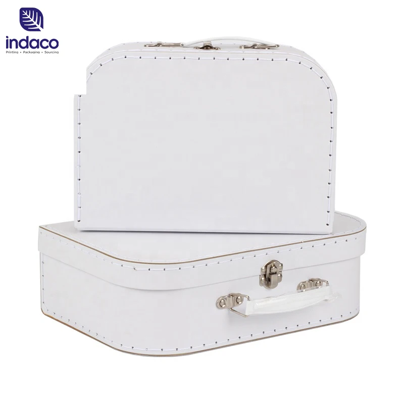 Paper Suitcase Elegant Wedding Gift Box Wholesale Cardboard Suitcase ...