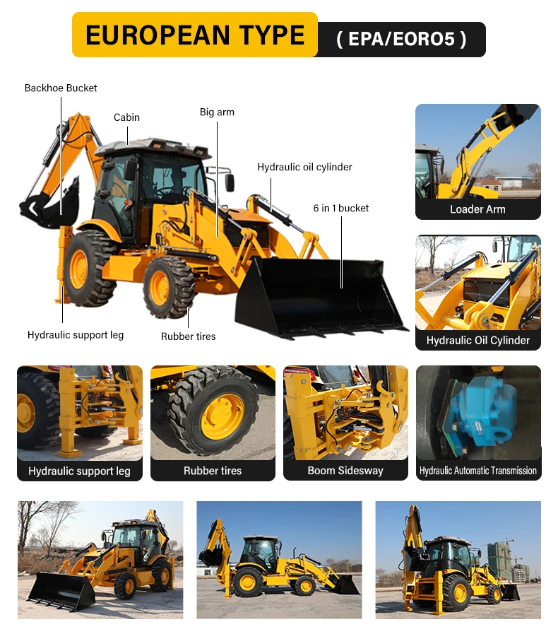 Backhoe Loader for Sale - Durable, Efficient, and Versatile
