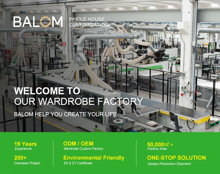 BALOM Dressing Modern Wardrobe - Luxury & Customization