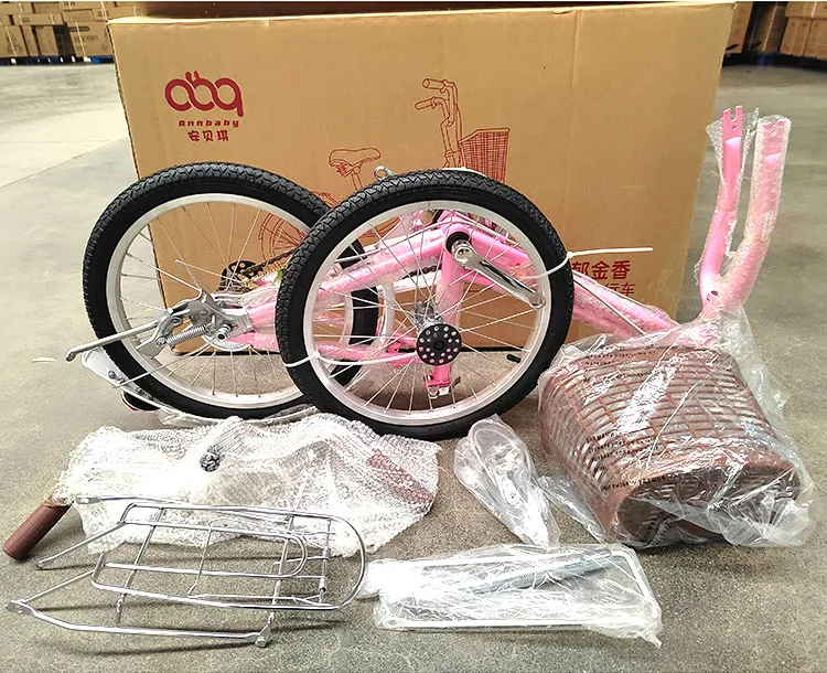 Factory Direct 12 Inch Girls Bicycle Steel Fork Brake Line Ordinary ...