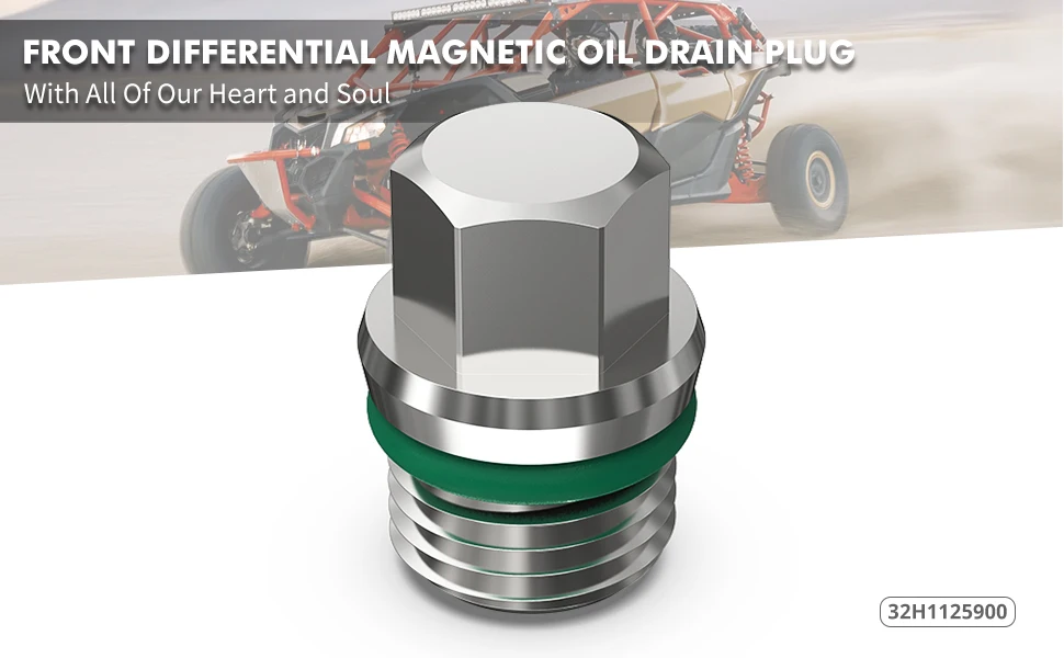 Nicecnc M10x1.0 Front Differential Magnetic Oil Drain Plug With O-ring ...