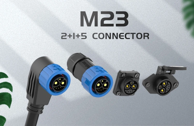 M23 Connector - Reliable Battery Discharging & Charging
