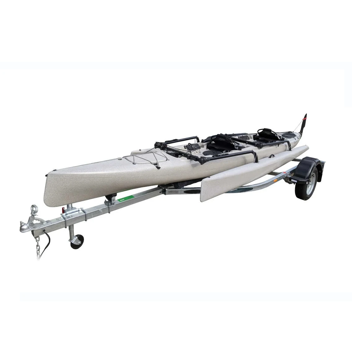 Custom Watertoy Kayak Trailer Parts With Galvanized Steel Frame Wheel ...