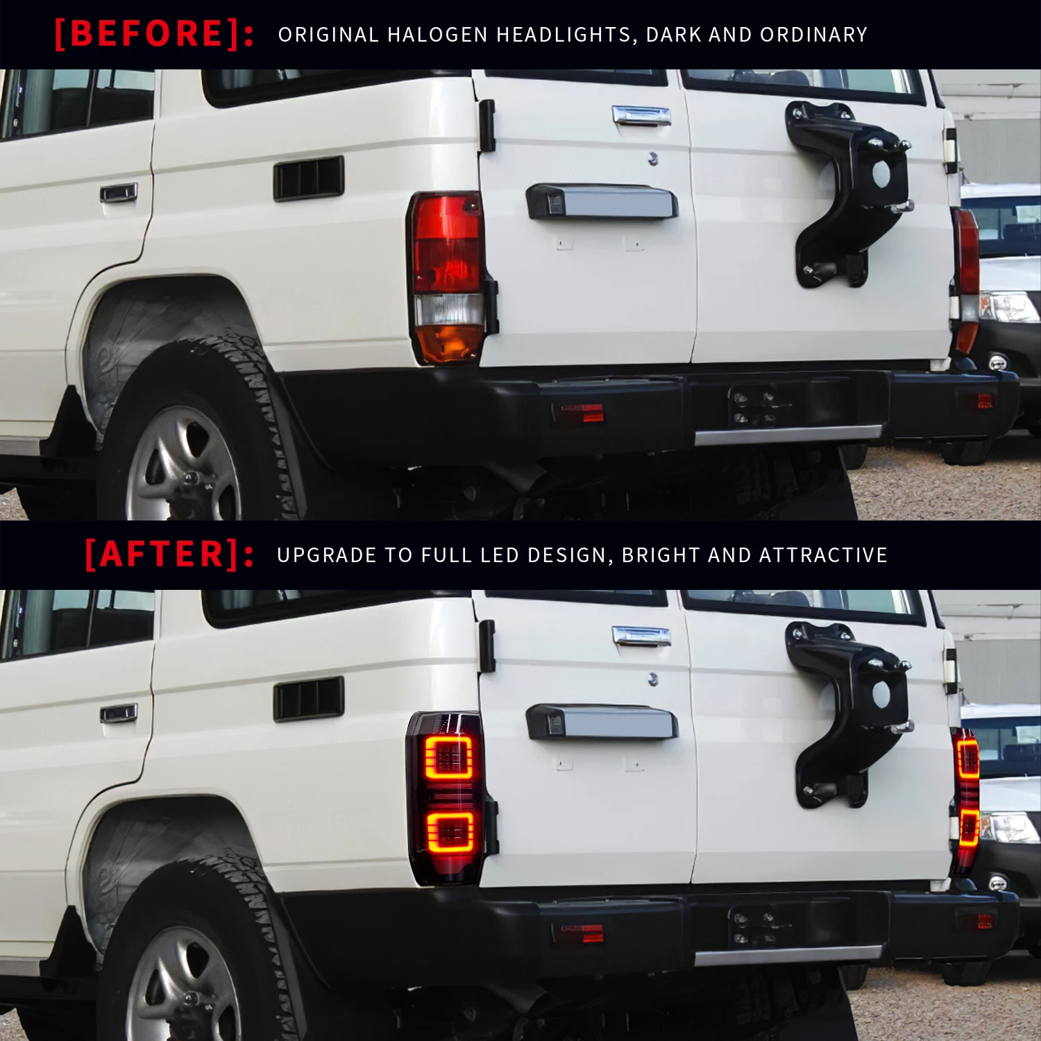 Archaic Car Taillight Modified With Sequential Turning Signal For Land ...