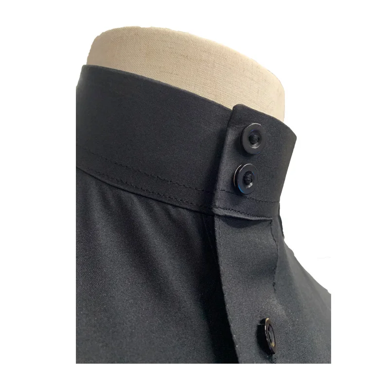 Arab Qatar Robe Middle Eastern Islamic Clothing Men's Black Thobe ...