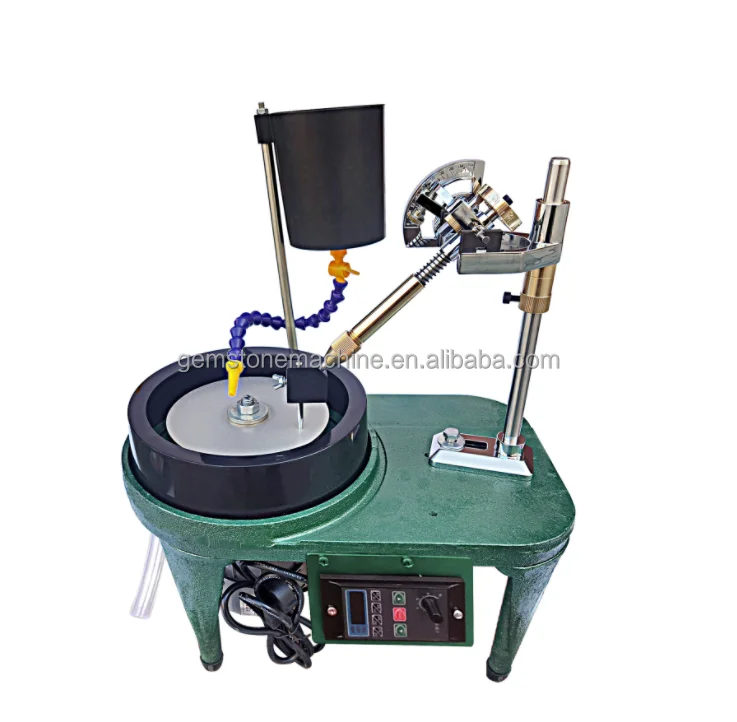 LS-0065 8" Gem Cutting Machine - Automatic Diamond Cutting & Faceting ...