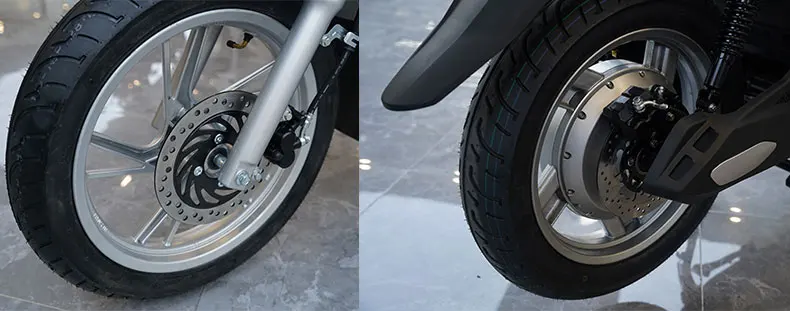 Ckd Skd 16inch 1700w 70km/h High Speed Electric Motorcycle Disc Brake ...