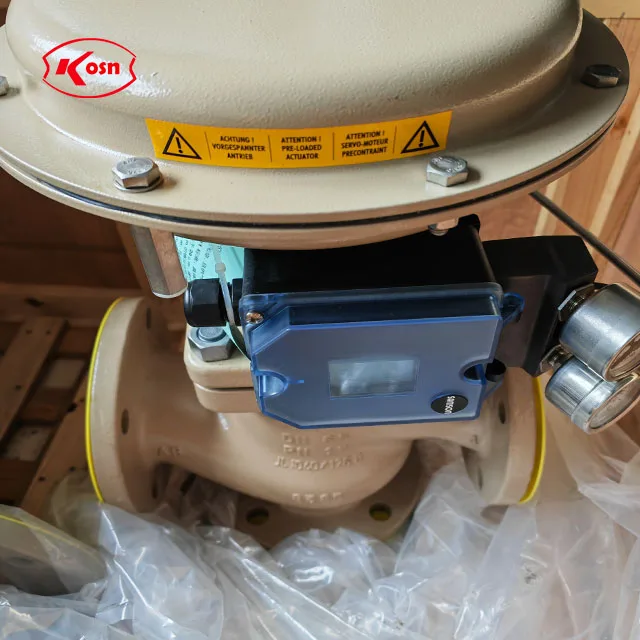 Samson 3271 Globe Control Valve Stainless Steel with Positioner 3725