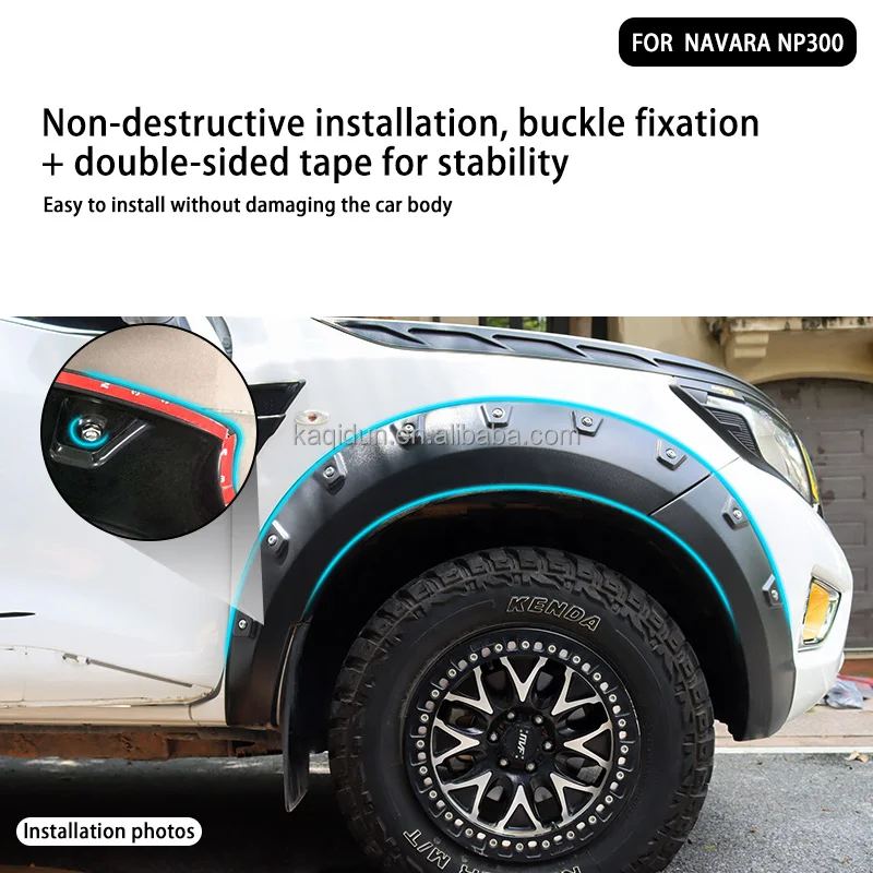 Injection Wheel Fenders Flares for NISSAN NV350 URVAN
