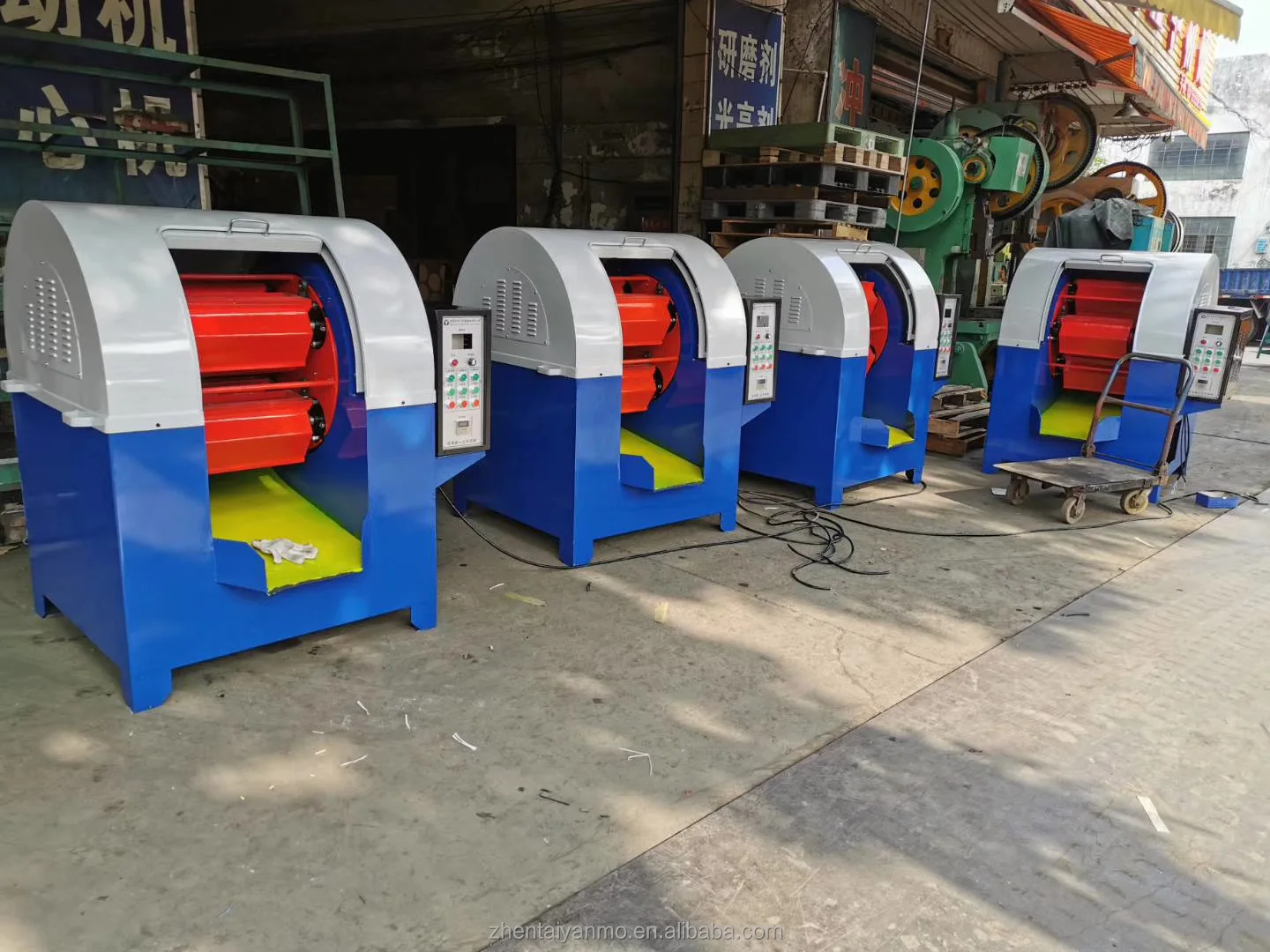 Small Vertical Low Noise Centrifugal Grinding And Polishing Machine ...