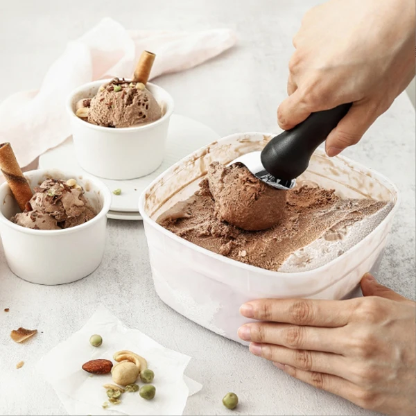 Scpkh006 Spring Chef Ice Cream Scoop With Comfortable Handle Ice Cream ...