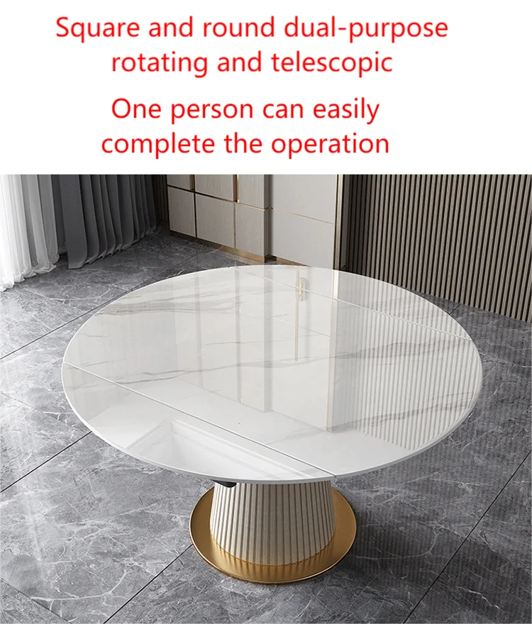 Retractable Dining Table De Restaurant Space Saving Dining Table And ...