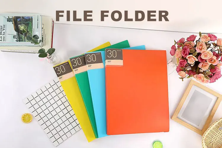 3 Fold A4 Filing Cabinet Rubber Band Management Make Paper Felt File ...