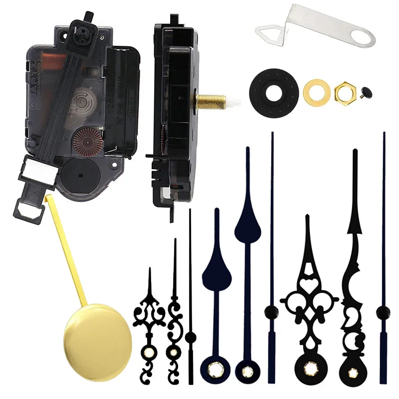 Large Fancy Decorative Wall Clocks With Long Clock Hands Silence ...