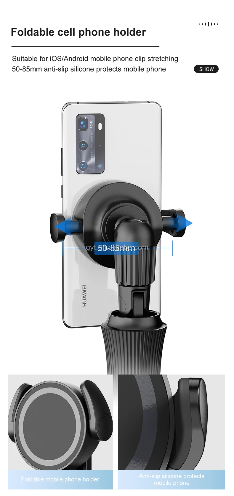 Versatile Magsafe Selfie Stick With Sturdy Clamp And Extendable Shaft ... Versatile Magsafe Selfie Stick With Sturdy Clamp And Extendable Shaft ...