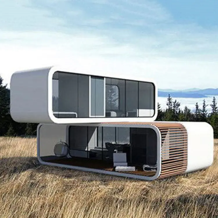 20ft And 40ft Modular House Indoor Home Office Pod Apple Cabin Office ...