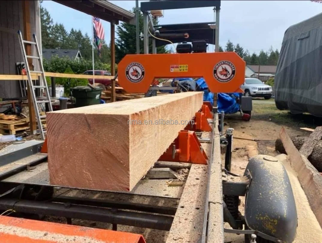 26" & 31" Horizontal Chainsaw Portable Sawmill - Durable & Efficient