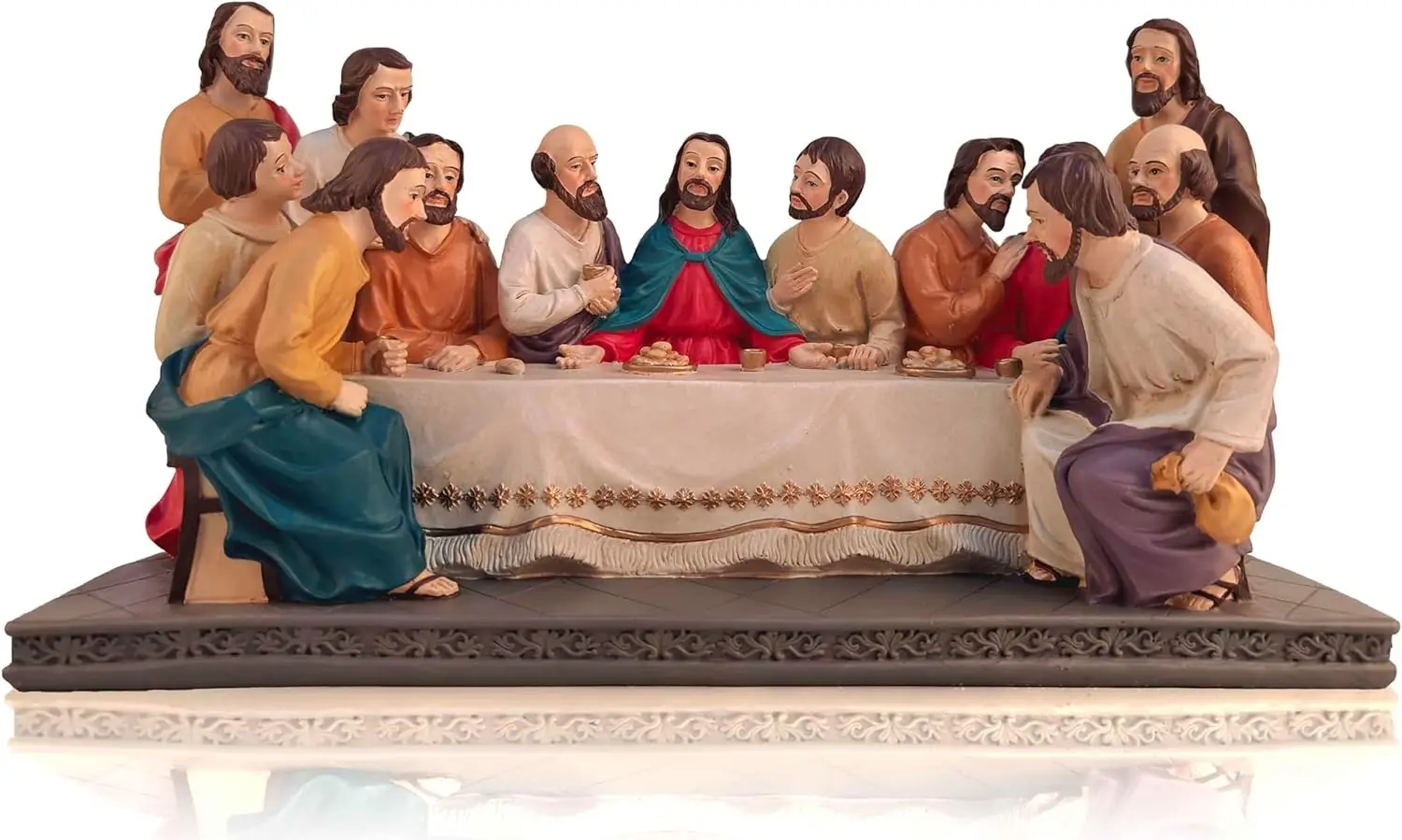 The Last Supper Statue - 11.41 Inch Resin Figurine