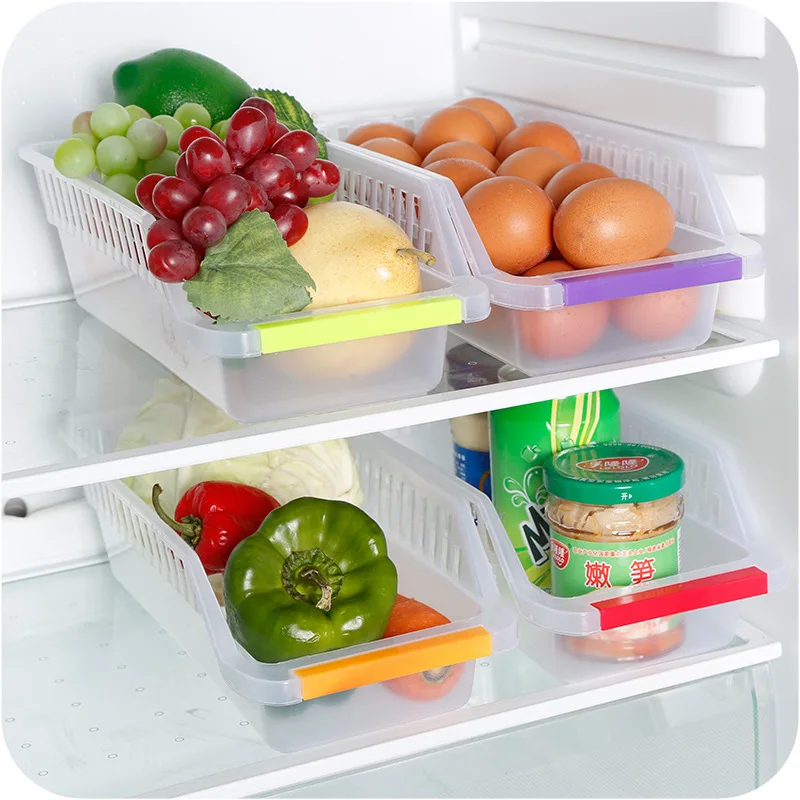 Stackable Storage Containers Fridge Food Bins Freezer Organizer Bin ...