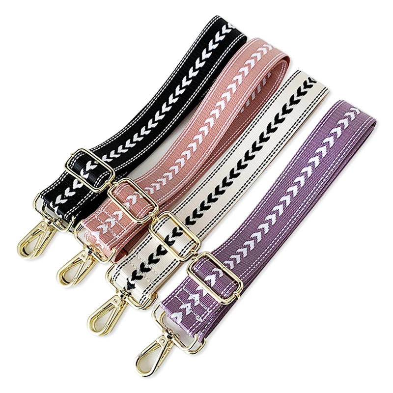 Custom Logo Adjustable Wide Fashion Sublimation Shoulder Strap For Bag ...