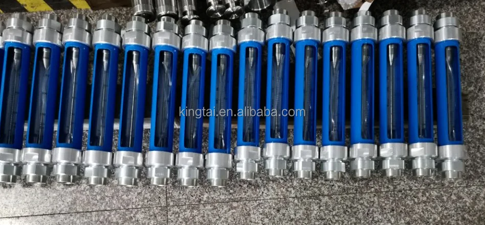 Variable Area Glass Tube Flowmeter for Cooling Water Liquid