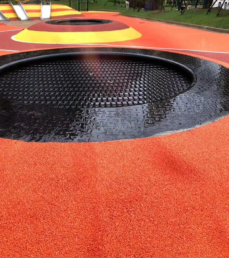 Outdoor Commercial Amusement Children's Parks Bungee Trampoline ...