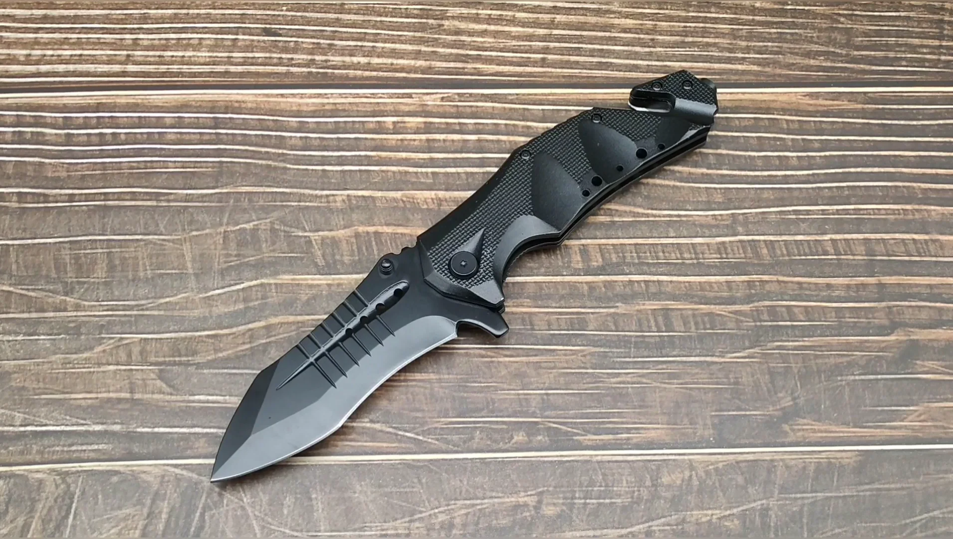3cr13 Steel Blade Multi Function Aluminium Handle Folding Knife With ...