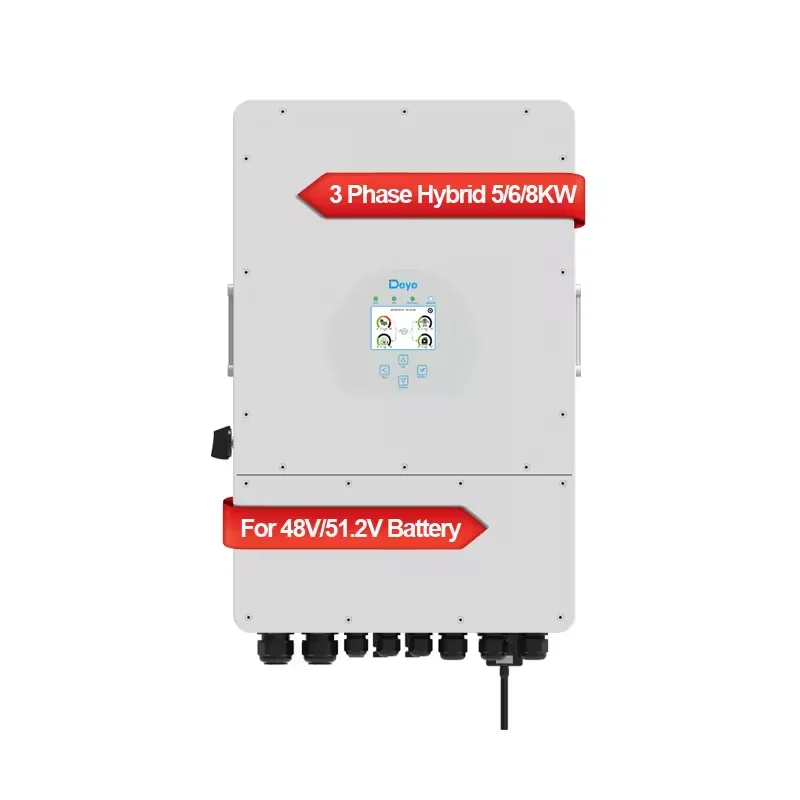 Deye Sun-8k -sg04lp3-eu Smart Home Three Phase Hybrid Inverter 5kw 6kw ...
