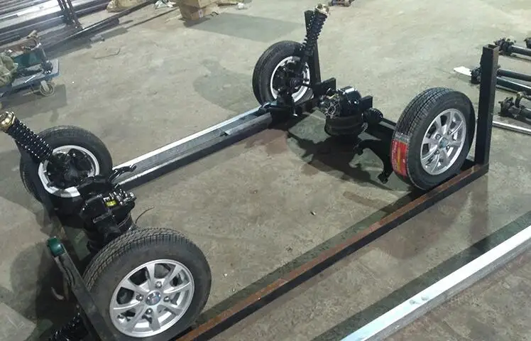 4WD Electric Cars Chassis - Independent Suspensions