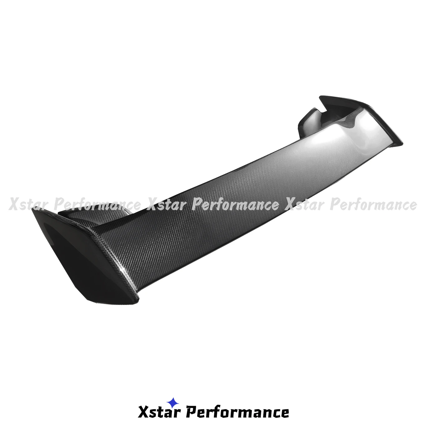 OEM Style Carbon Fiber Rear Spoiler for Subaru Impreza 10 Sti GVF GVB ...