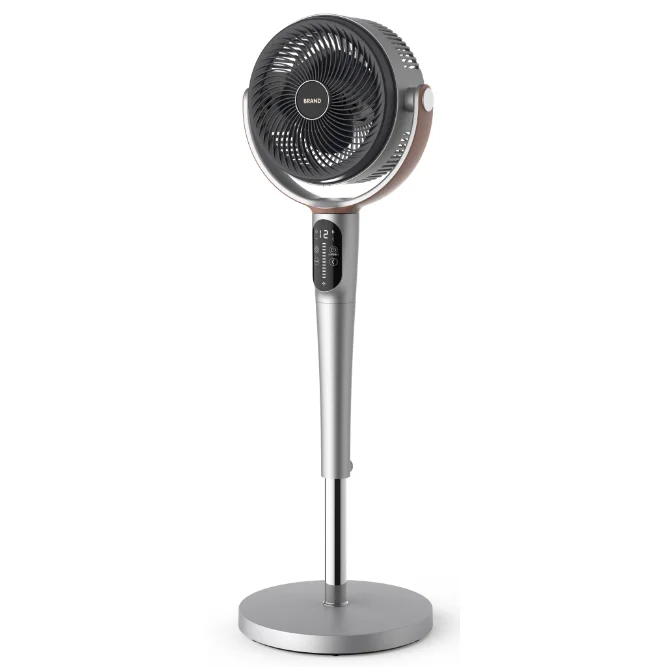 Strong Wind DC Electric Circulating Fan Height Adjustable 12 Gear Wind ...