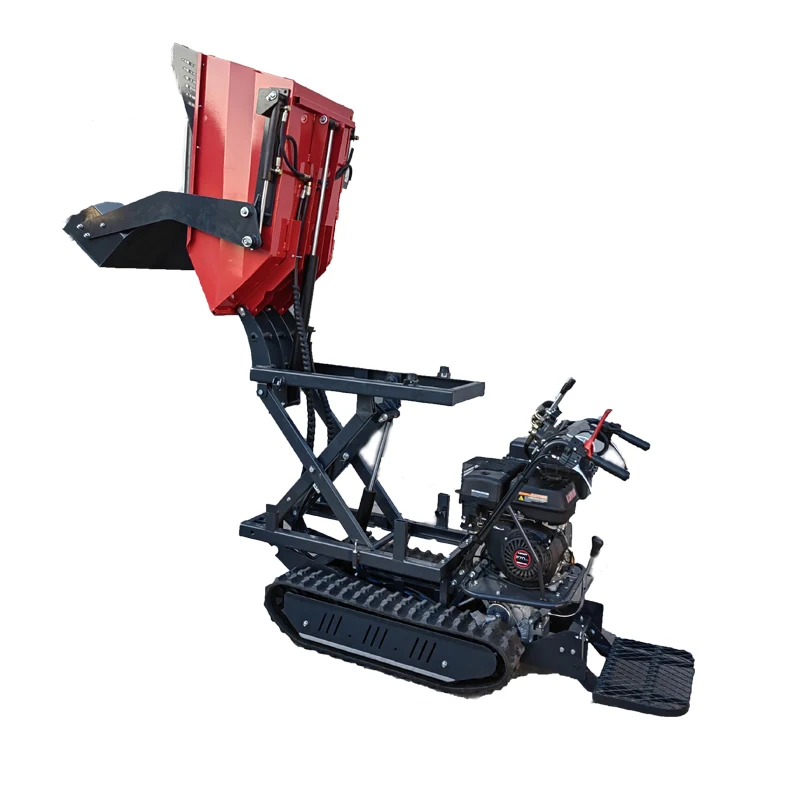 Mini Crawler Dumper Multifunctional Tracked MINI Dumper with Excavator ...
