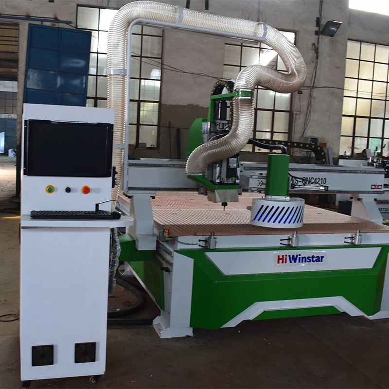 3 Axis Milling Machines Atc Spindle Cnc Router 1.3*2.5 With Change ...