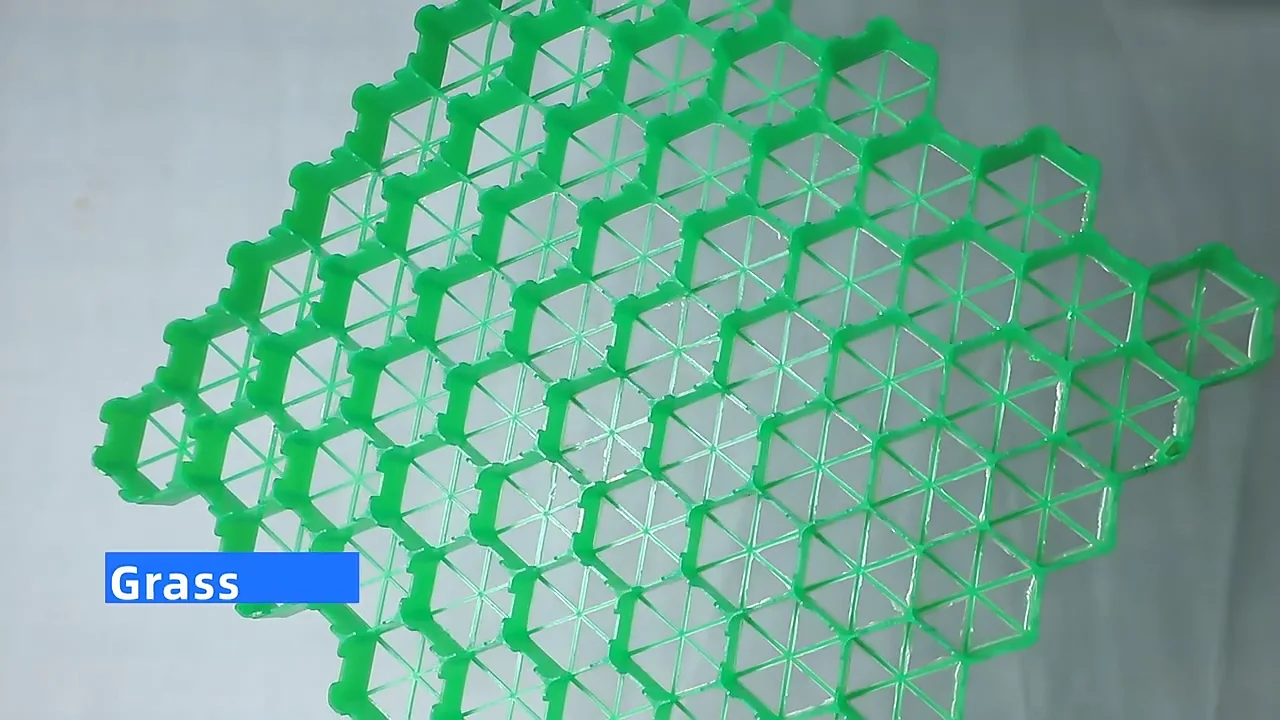 Honeycomb Gravel Paver Grid Plastic Parking Lot Stabilization For Grass ...