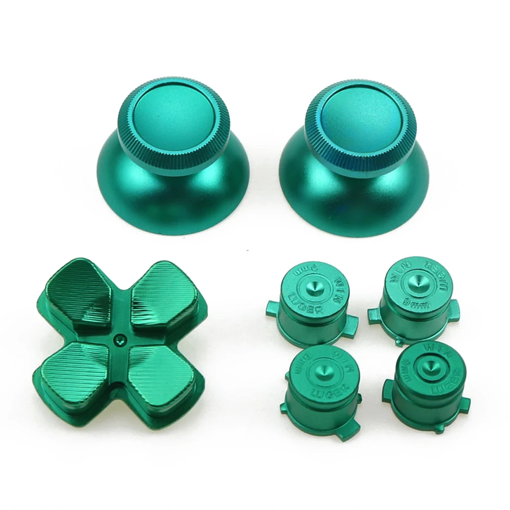 Nslikey Aluminium Metal Buttons For Ps4 Ps5 Controller Thumbstick ...